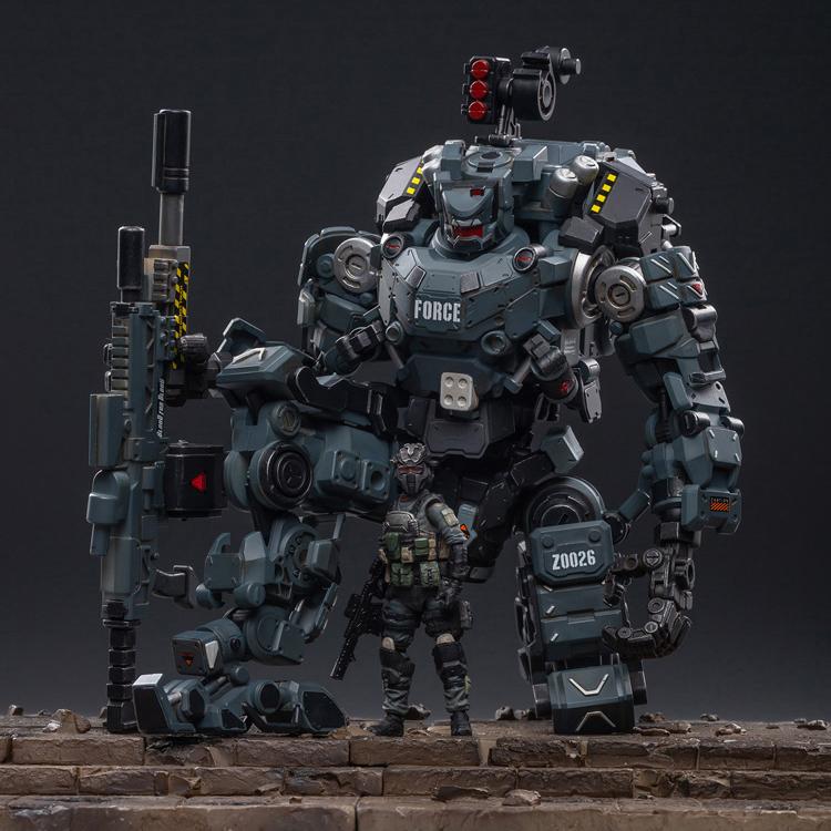 JOYTOY 1/25 Action Figures Steel Bone (Grey)