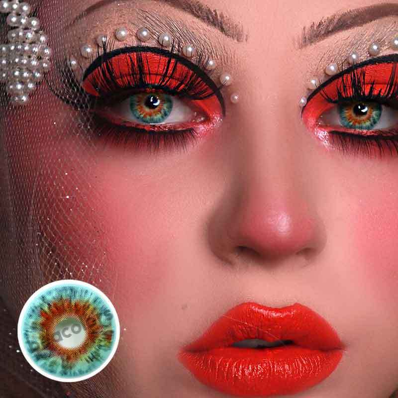 Cyberpunk Cosplay Lenses eye contacts-BEACOLORS – BEACOLORS