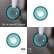 【Prescription】Mislens Cyan Blue color contact lenses -mislens