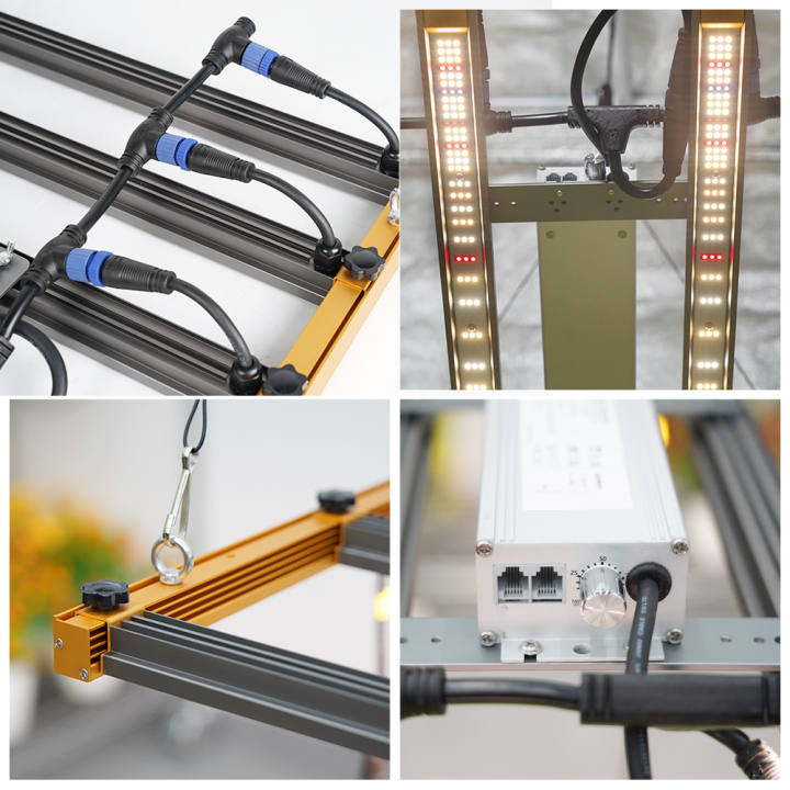 MEIJIU 320W SAMSUNG Mixing UV IR Grow Light Bar For Indoor Plants