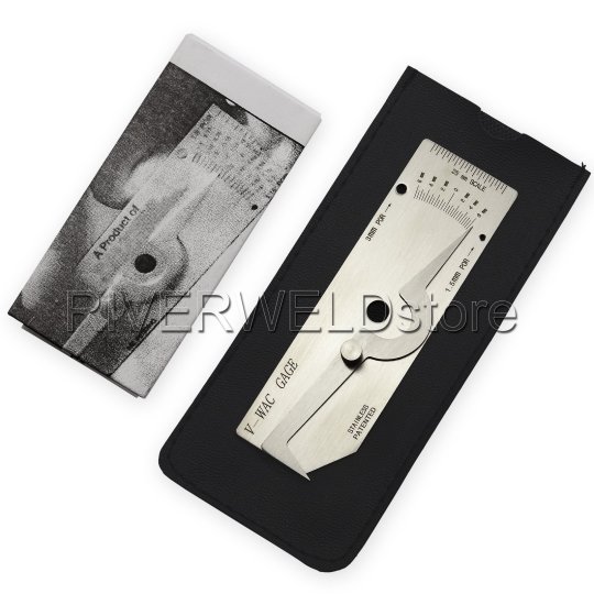 V-Wac Gage Single Welding Gauge Inspection Metric Stainless Steel