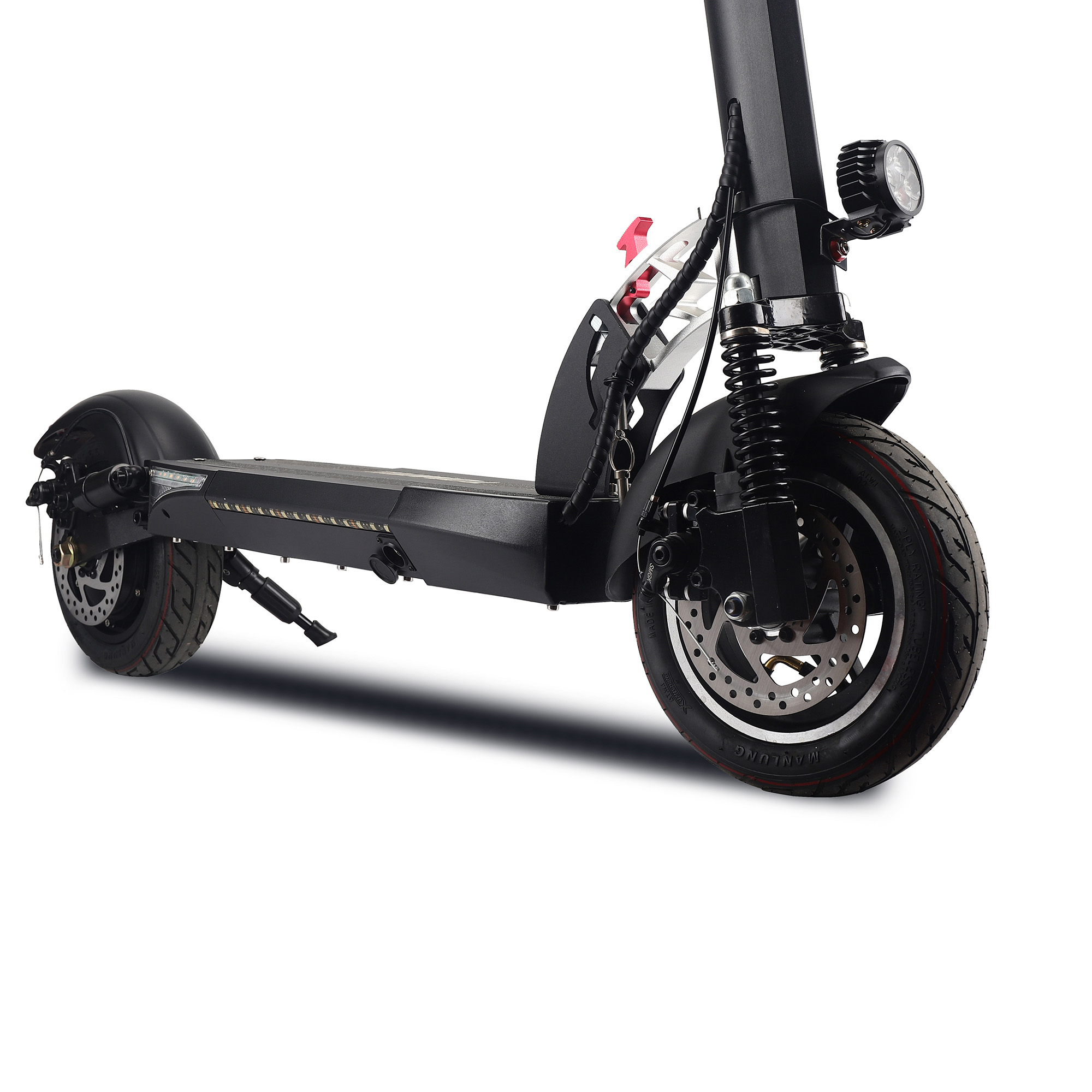 Folding scooter electric scooter sit down