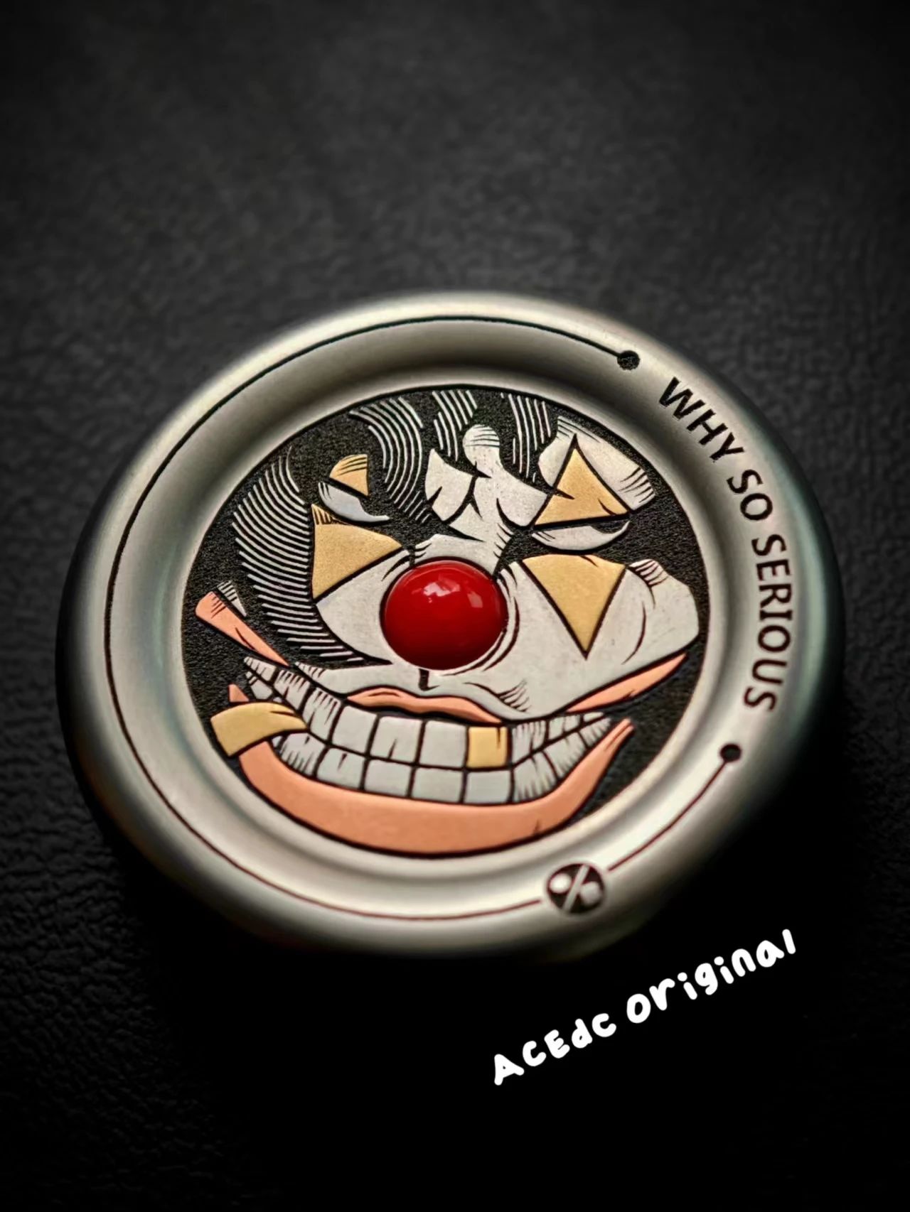 AC EDCJoker noise mechanical milk cap-Big white EDC AC EDCJoker noise mechanical milk cap-Big white EDC