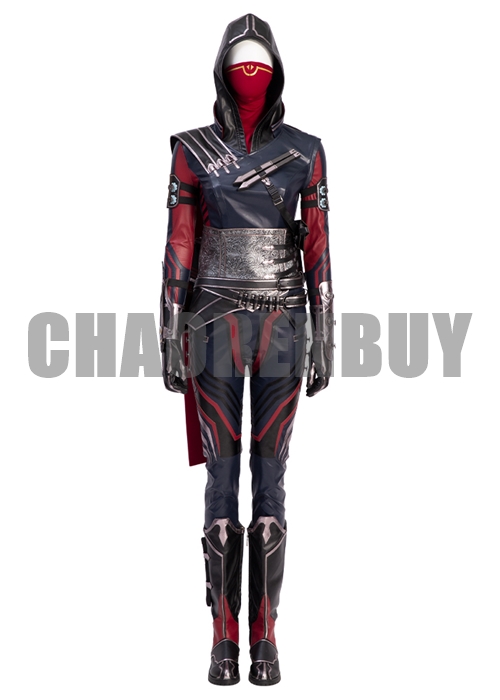 Wraith Costume Apex Legends Season 13 Cosplay Suit Boots Outfit-Chao