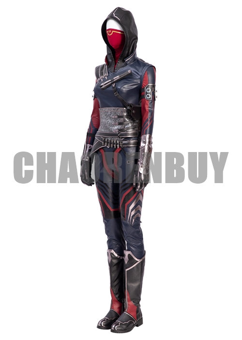 Wraith Costume Apex Legends Season 13 Cosplay Suit Boots Outfit-Chao