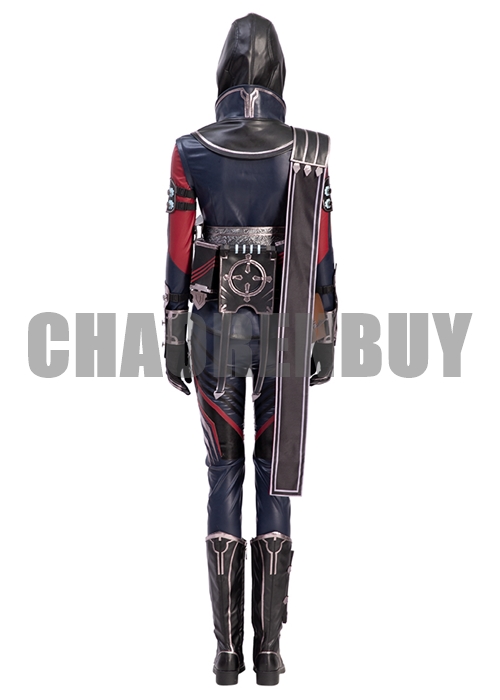 Wraith Costume Apex Legends Season 13 Cosplay Suit Boots Outfit-Chao