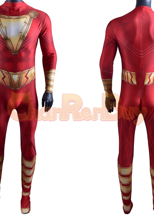 Shazam Costume Cosplay Bodysuit-Chaorenbuy Cosplay