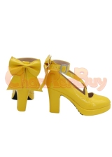 Lupin Yellow Shoes Cosplay Kaitou Sentai Lupinranger Boots-Chaoren