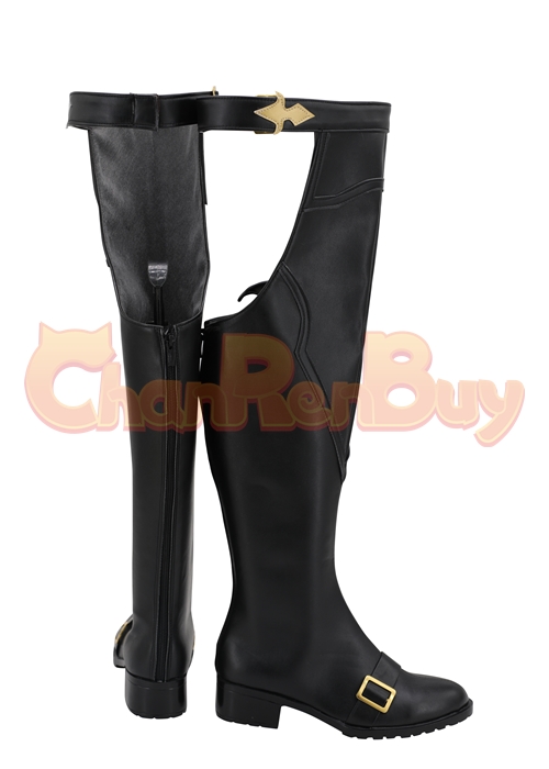 Lancelot Shoes Granblue Fantasy GBF Cosplay Boots-Chaorenbuy Cosplay