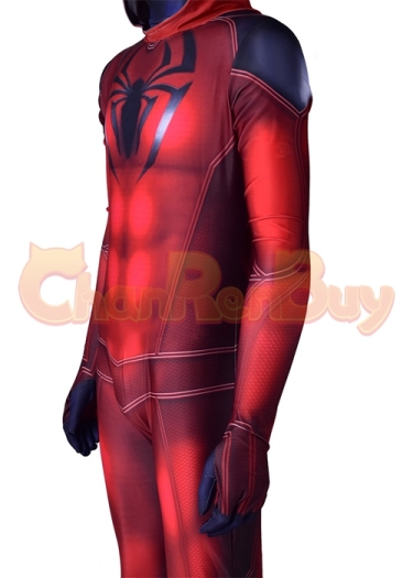 Scarlet Spider Man Costume Spider Kaine Parker Cosplay Bodysuit