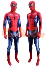 The Ultimate Spider Man Costume Cosplay Bodysuit Bagley's Comic Version ...