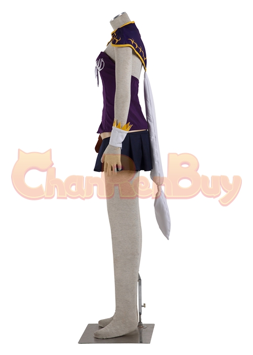 FAIRY TAIL Lucy Costume Cosplay Suit Purple Ver-Chaorenbuy Cosplay