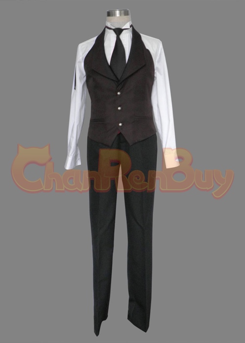 Sebastian·Michaelis Costume Black Butler Cosplay Suit-Chaorenbuy