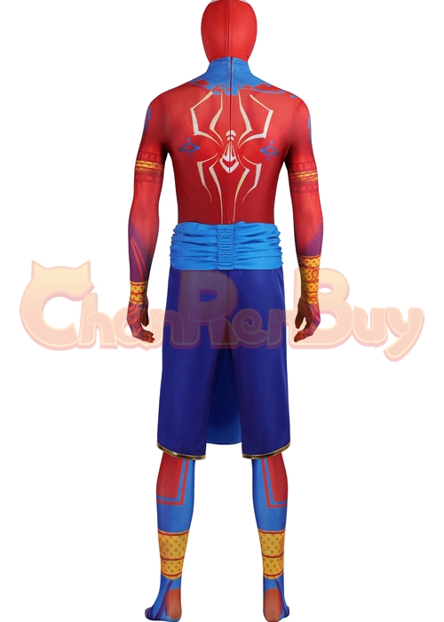 Spider Man India Pavitr Prabhakar Costume Bodysuit Across The Spider