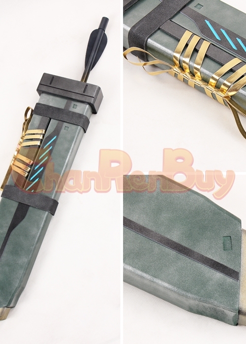 Overwatch OW Hanzo Bow Arrow & Quiver Cosplay Prop Ver. 2-Chaoren