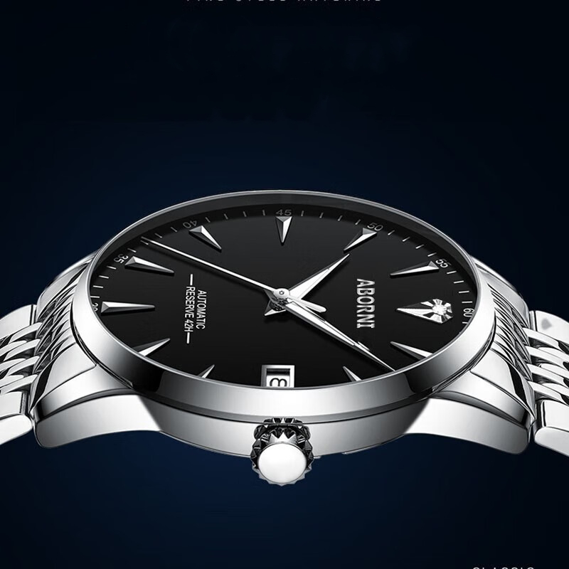 Men's Watch Mechanical Style Swiss Quality Luminous Waterproof Steel C