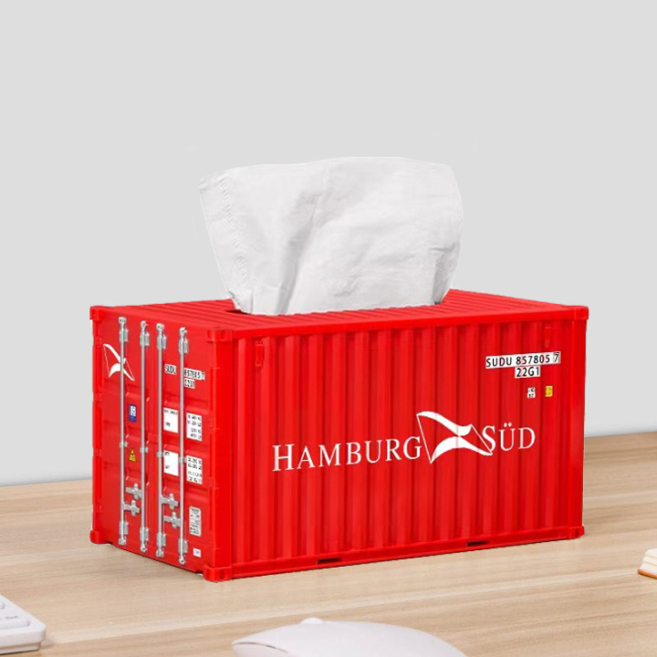 Shipping Container Tissue Box