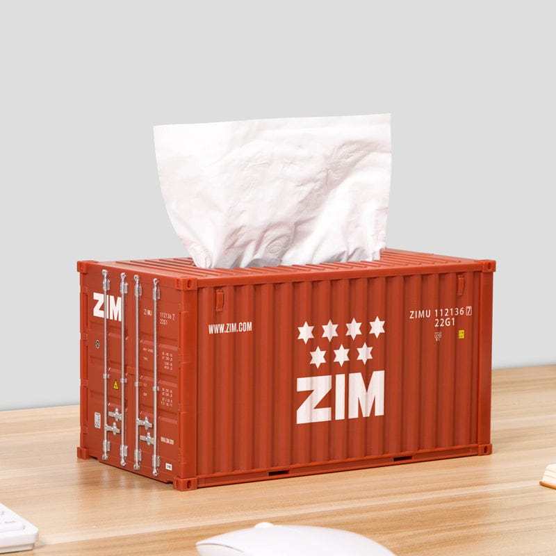Shipping Container Tissue Box