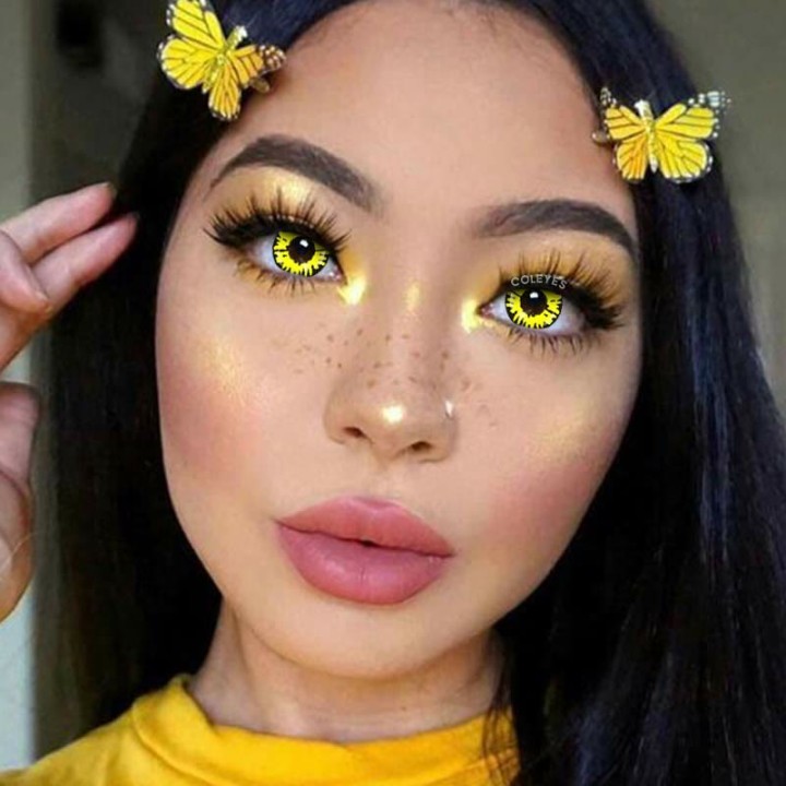 Vibrant Yellow Cosplay Lenses: Transform Your Look with Comfort – Coleyes