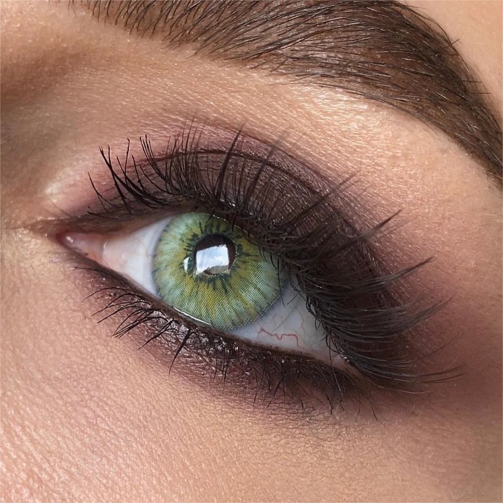 Coleyes Cybervision Green Yearly Prescription Colored Contacts