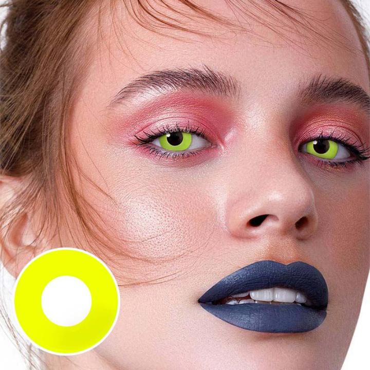 Buy Yellow Contacts Cheap Yellow Eye Contacts Colored Lenses