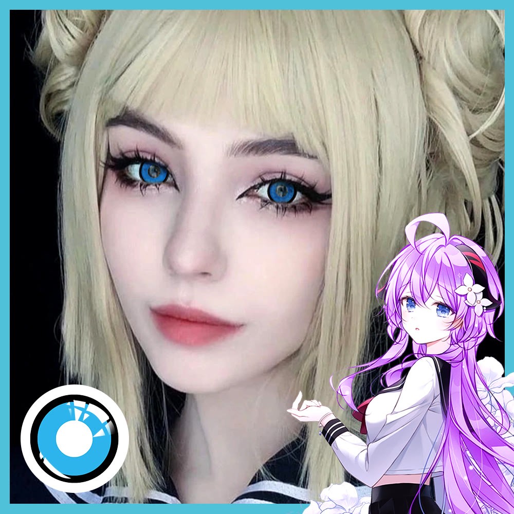 Coleyes Manson Blue Yearly Prescription Cosplay Colored Contacts