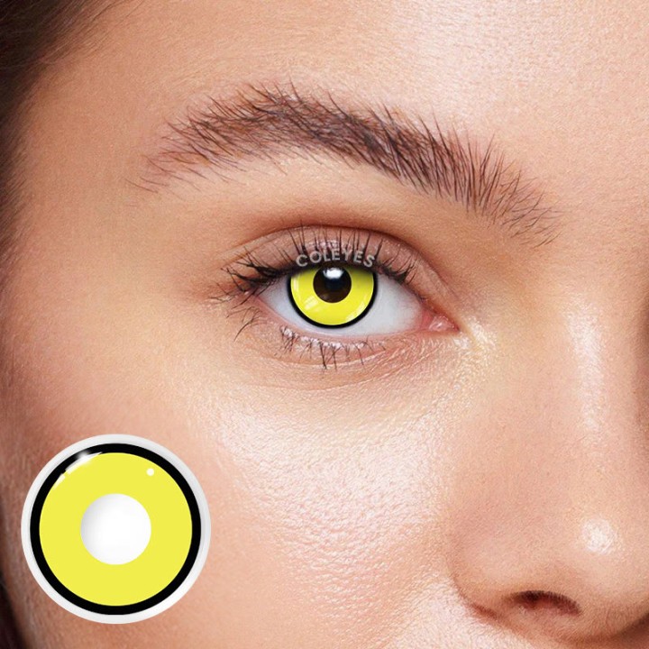 Vibrant Yellow Cosplay Lenses: Transform Your Look with Comfort – Coleyes
