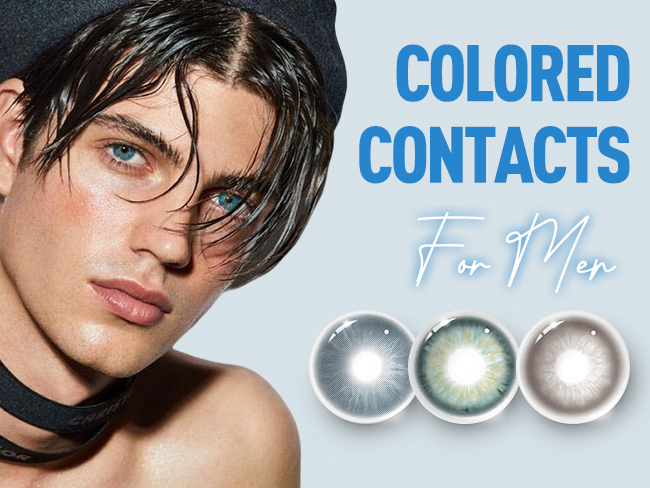 Colored Contacts for Men: Acceptable Fashion Choice?