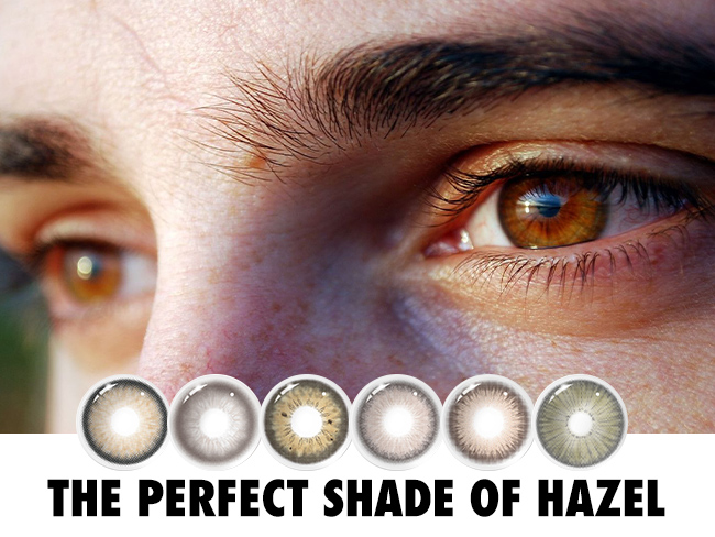 The Perfect Shade of Hazel: Colored Contacts for Your Eyes