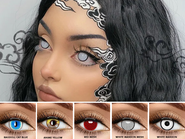 The Magic of Colored Contacts - Brighten Dark Eyes