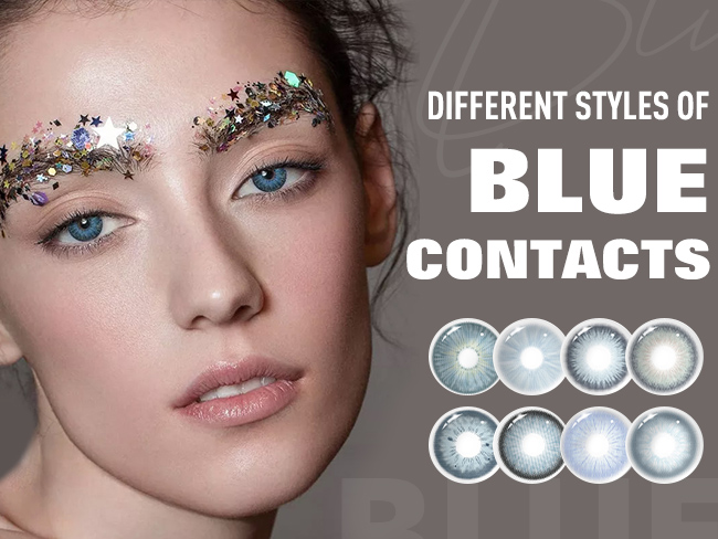 Blue Contacts: Discover Diverse Styles | MYEYEBB