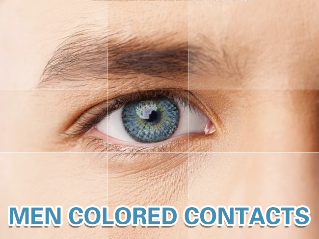 Choosing the Colored Contacts For Men: A Guide | MYEYEBB