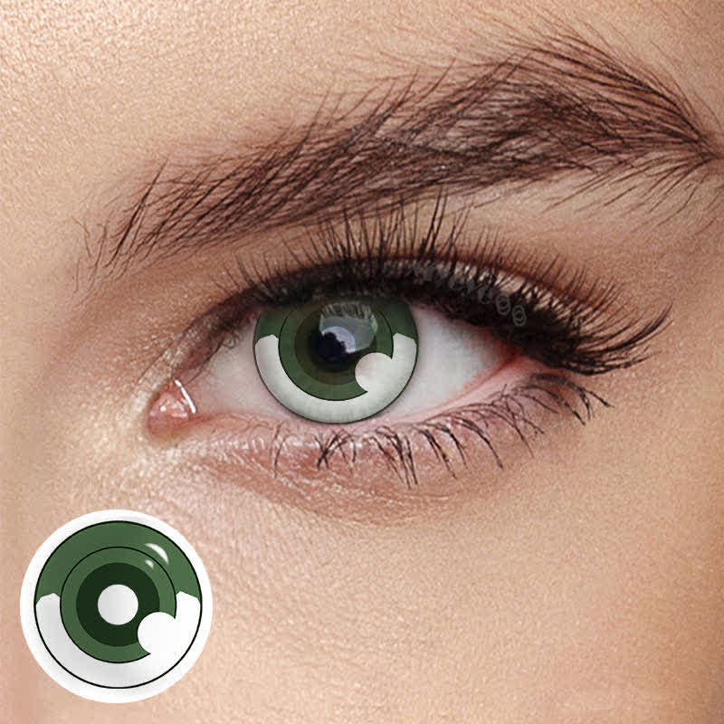 Myeyebb Blind Hashibira Inosuke Cosplay Colored Contact Lenses