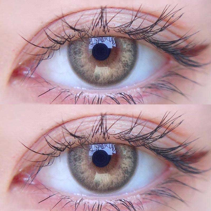 MYEYEBB Bionic Brown Colored Contact Lenses