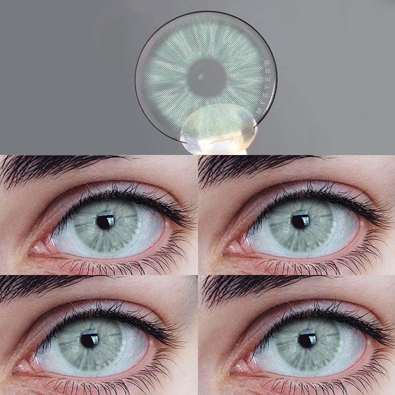 MYEYEBB Meta Green Colored Contact Lenses
