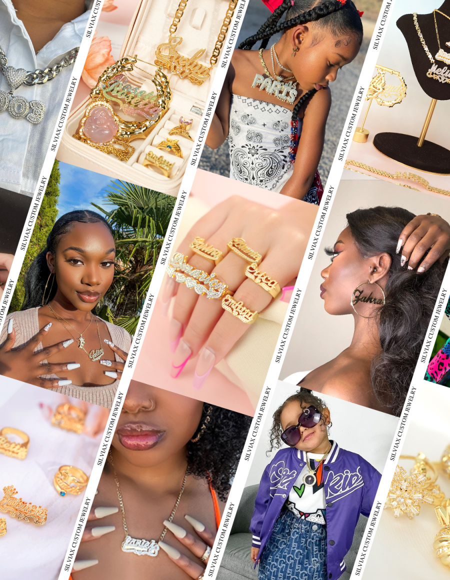 Silviax - Premium Personalized Jewelry - Custom Name Necklaces & Rings