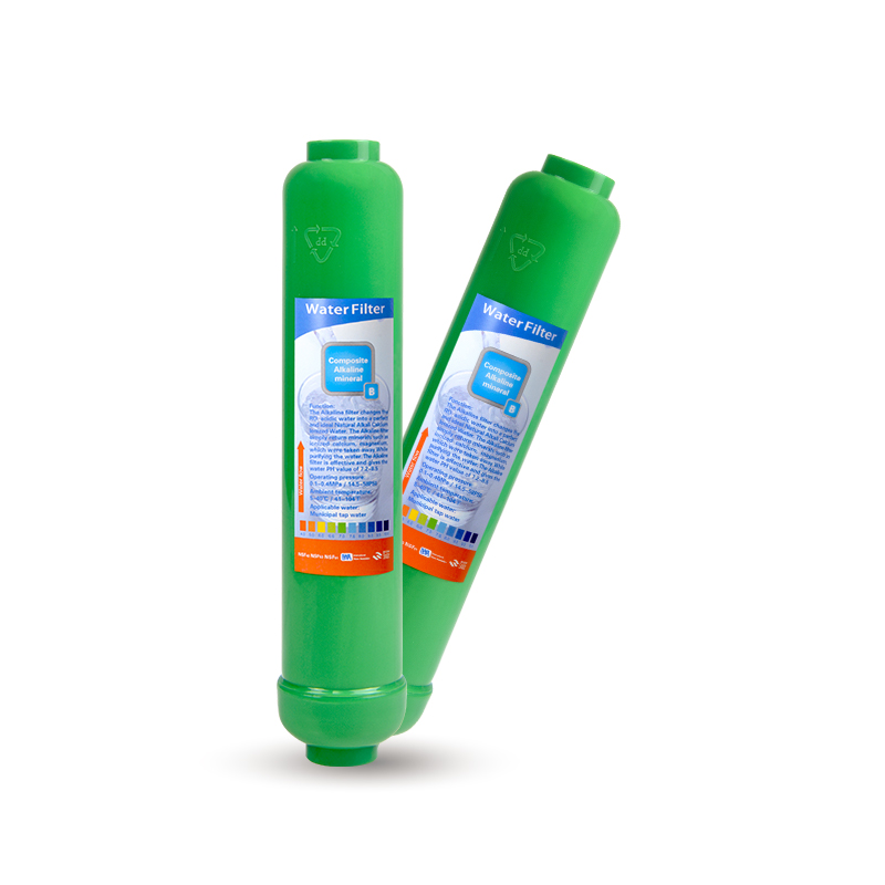 Alkaline filter element