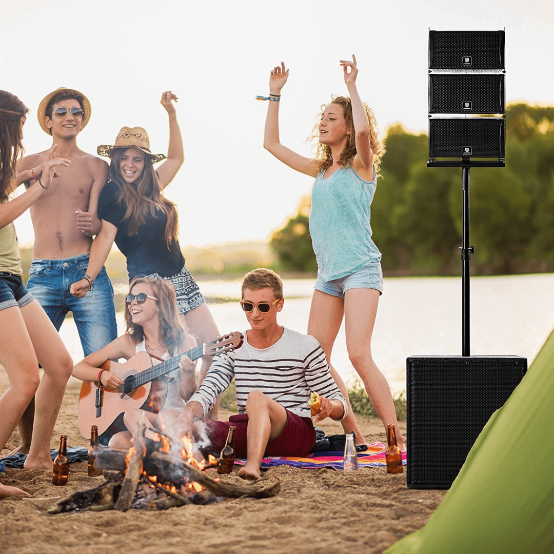 Proreck CLUB8000 | 3000W Powered PA System 18'Subwoofers