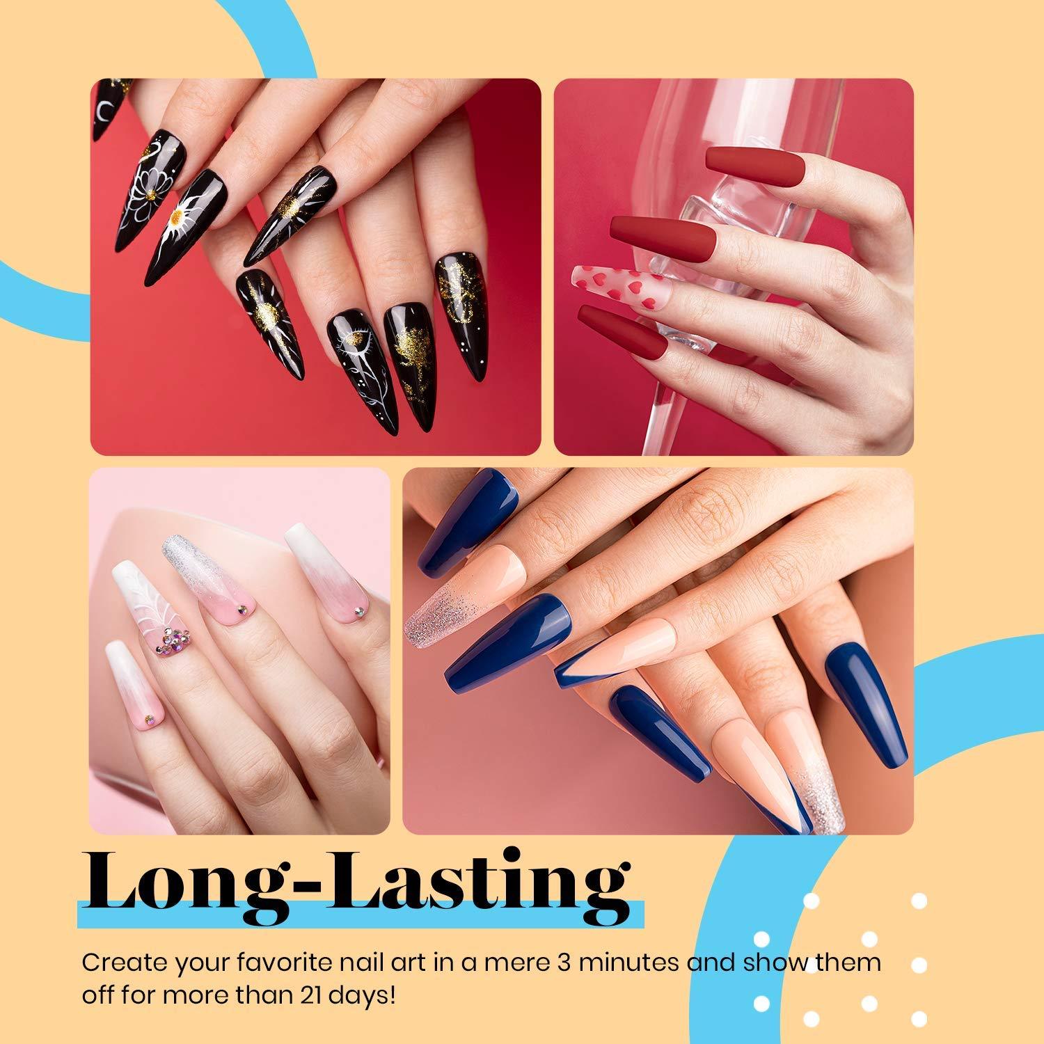 Beetles 12 Colors Home DIY Gel Nail Polish Starter Kit With Light 48W beetles-12-colors-home-diy-gel-nail-polish-starter-kit-with-light-48w