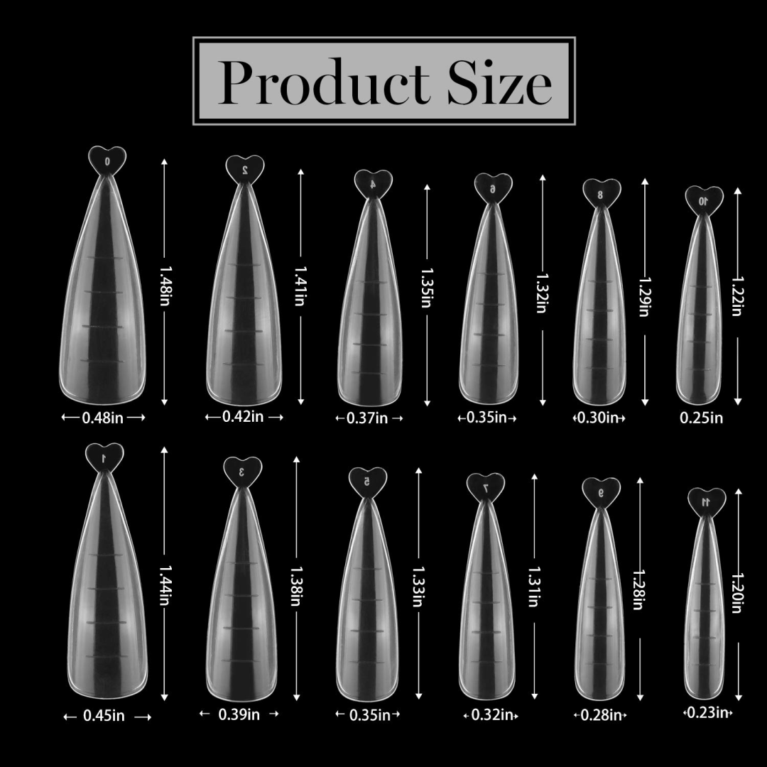 Beetles Long Coffin Fake Nail Tips 500Pcs Acrylic Press On Nails beetles-long-coffin-fake-nail-tips-500pcs-acrylic-press-on-nails