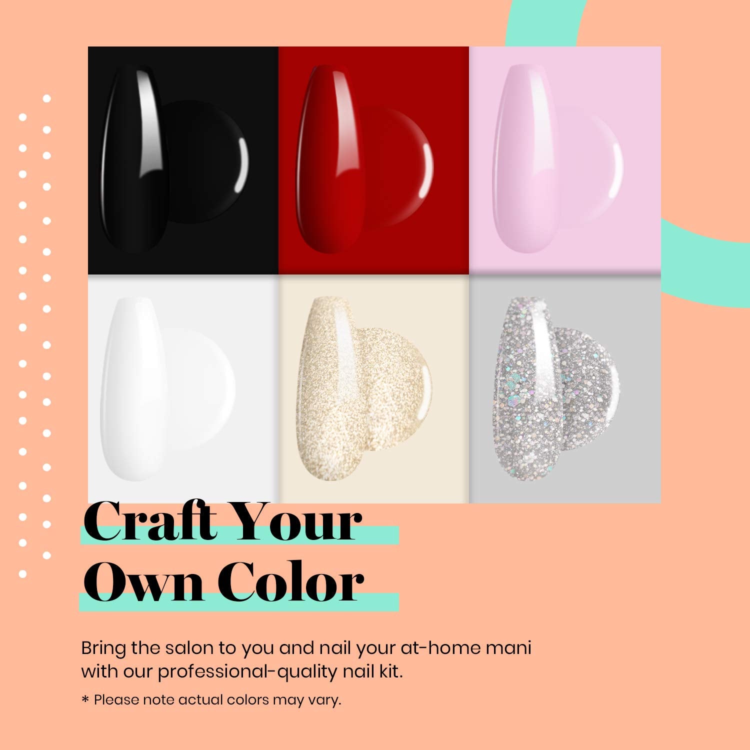 All-in-one nail kit - The Best Manicure gift for pros & beginner.