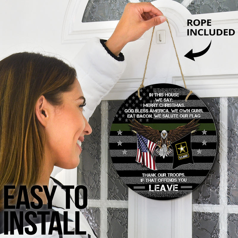 Door sign - Army symbol