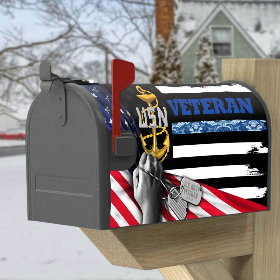 U.S. Navy Veteran Garden Flag & Mailbox Cover TPT446MFCT