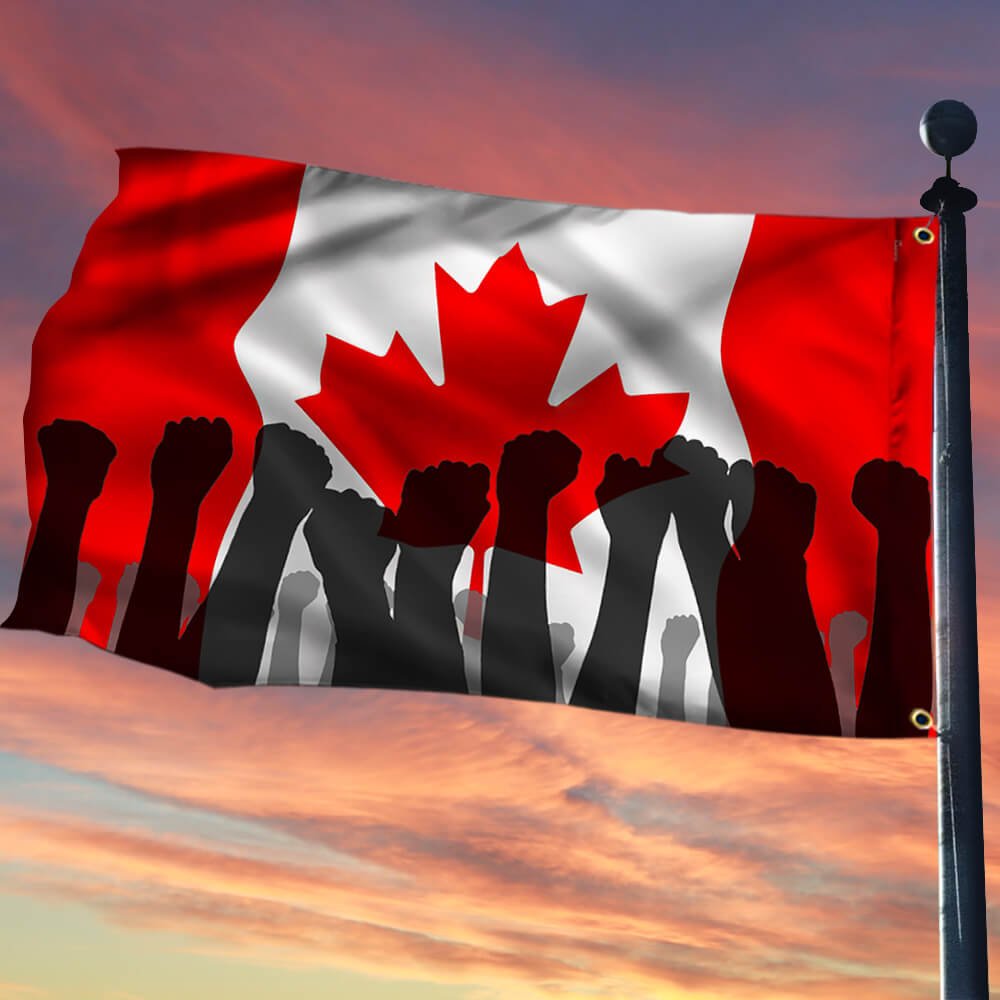 Canadian Flag Support Canadian Grommet Flag TRD1795GFCT