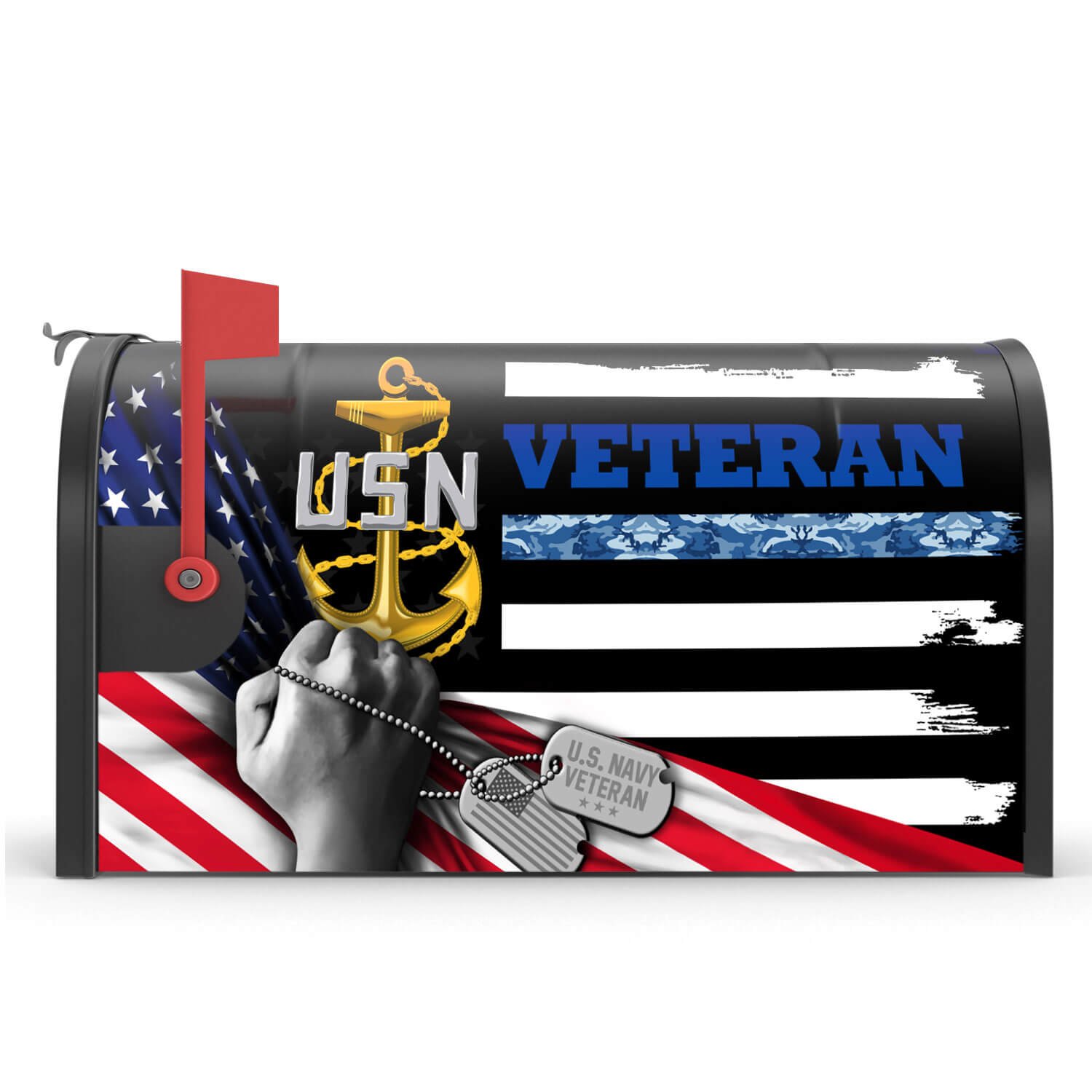 U.S. Navy Veteran Garden Flag & Mailbox Cover TPT446MFCT