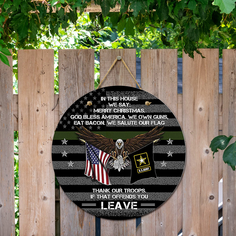 Door sign - Army symbol