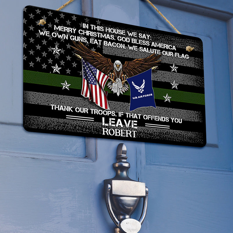 Door sign - Army symbol