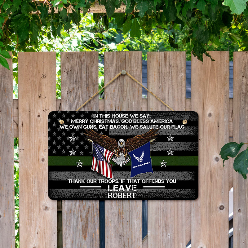 Door sign - Army symbol