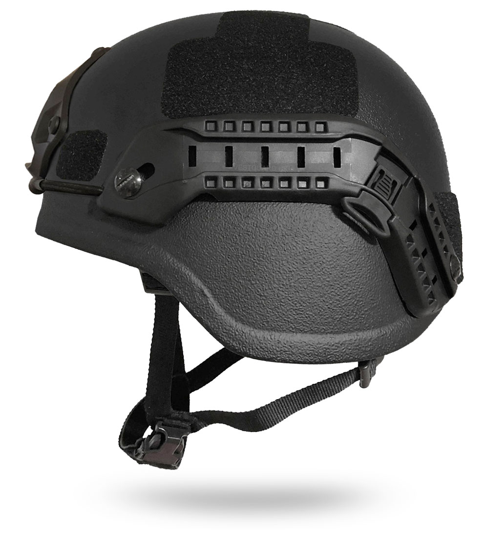 Legacy High Cut Mich 2000 Ach Level IIIA Ballistic Helmet Bulletproof