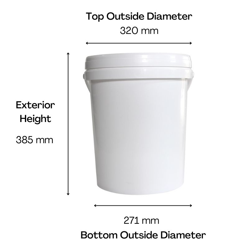 20 Liter Plastic Bucket-CP Technology
